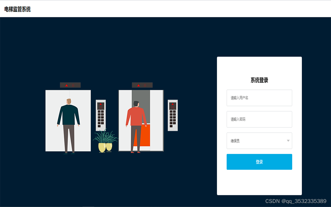 【原创】基于ssm框架的电梯管理系统设计与实现智能电梯控制系统设计写主体框架 Csdn博客