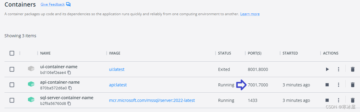 将带有API和SQL Server数据库的全栈ASP.NET Core部署到Docker容器_net sql server docker打包-CSDN博客