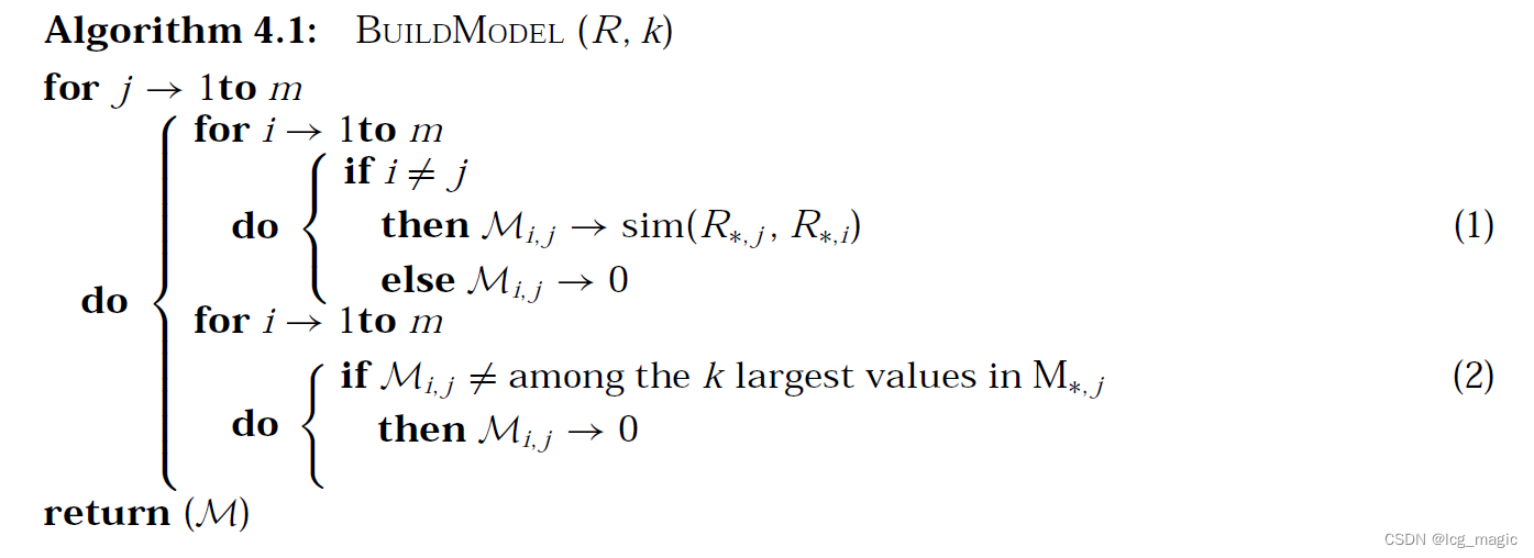 基于项目的Top-N推荐算法（Item-Based Top-N Recommendation Algorithms，Mukund Deshpande and George Karypis ...