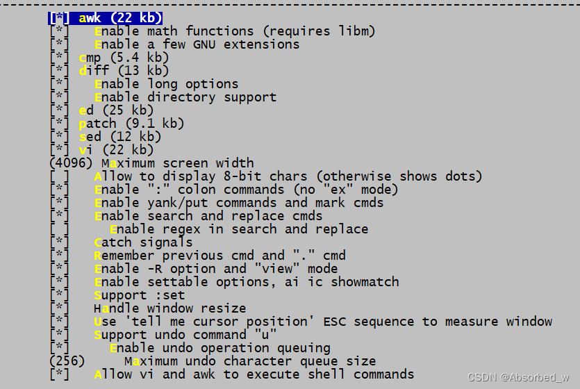 I.MX6ULL_Linux_系统篇(24) busybox配置项分析_menuconfig开启busybux功能选项-CSDN博客