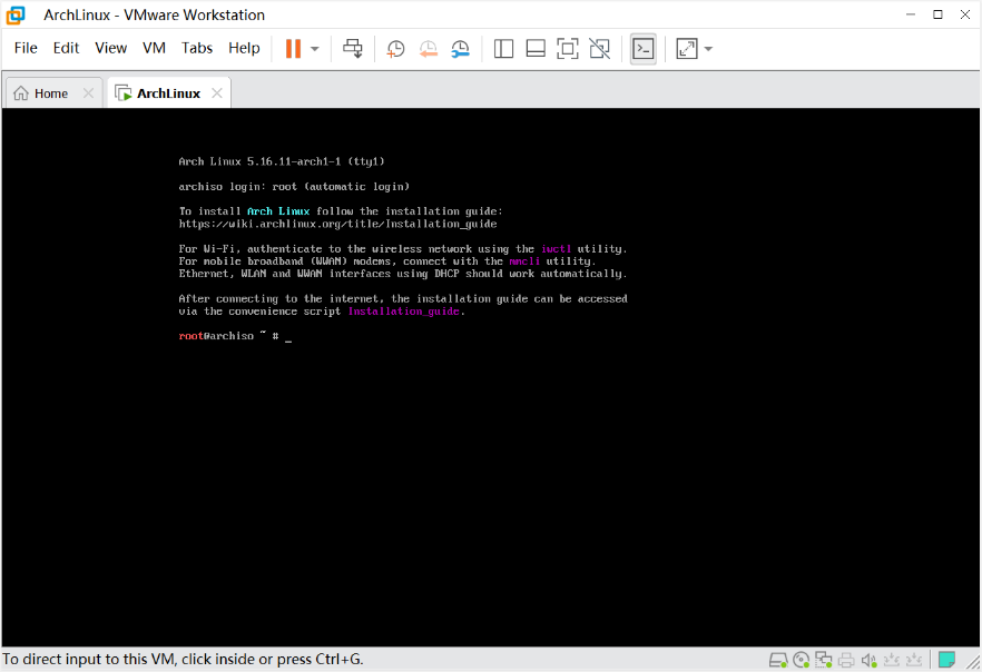 VMware安装Arch Linux+Gnome桌面_vmware arch gnome-CSDN博客