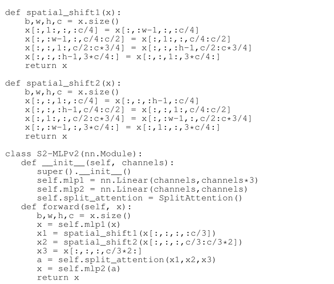 S2-MLP v2: Improved Spatial-Shift MLP Architecture for Vision_s2-mlpv2 ...