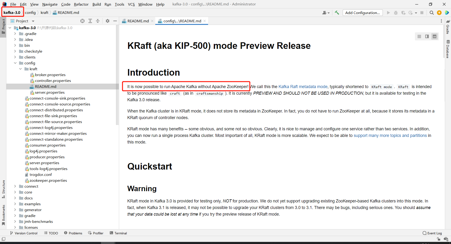linux下通过无zk方式使用kafka-3.0.0_kafka不依赖zk安装-CSDN博客