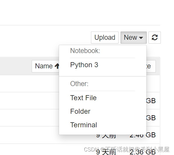 自学python问题记录1：解决anaconda新建的虚拟环境无法打开jupyternotebook的问题conda虚拟环境打开jupyter出现空白 Csdn博客 