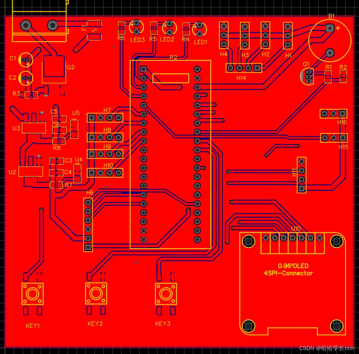 自学mearm机械臂之stm32f103c8t6入门级教程 第三节课之布线与覆铜-CSDN博客