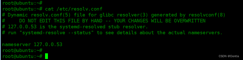 ubuntu虚拟机ping外网时，提示：Temporary failure in name resolution（/etc/resolv.conf）无法上网-CSDN博客