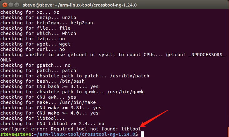 Linux-交叉编译工具链的制作(crosstool-ng-1.24),基于ubuntu16.04,虚拟机软件VM15.5pro或VirtualBox6.1.26-CSDN博客