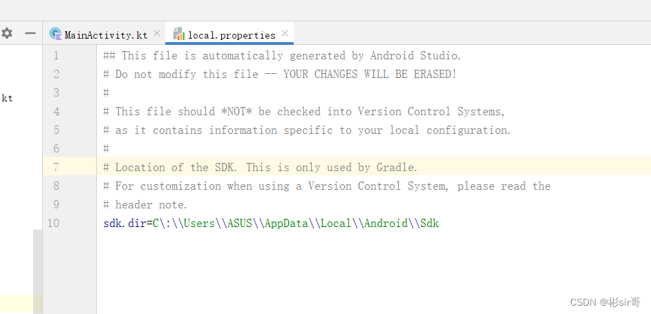 SDK location not found. Define location with an ANDROID_SDK_ROOT environment variable or by ...
