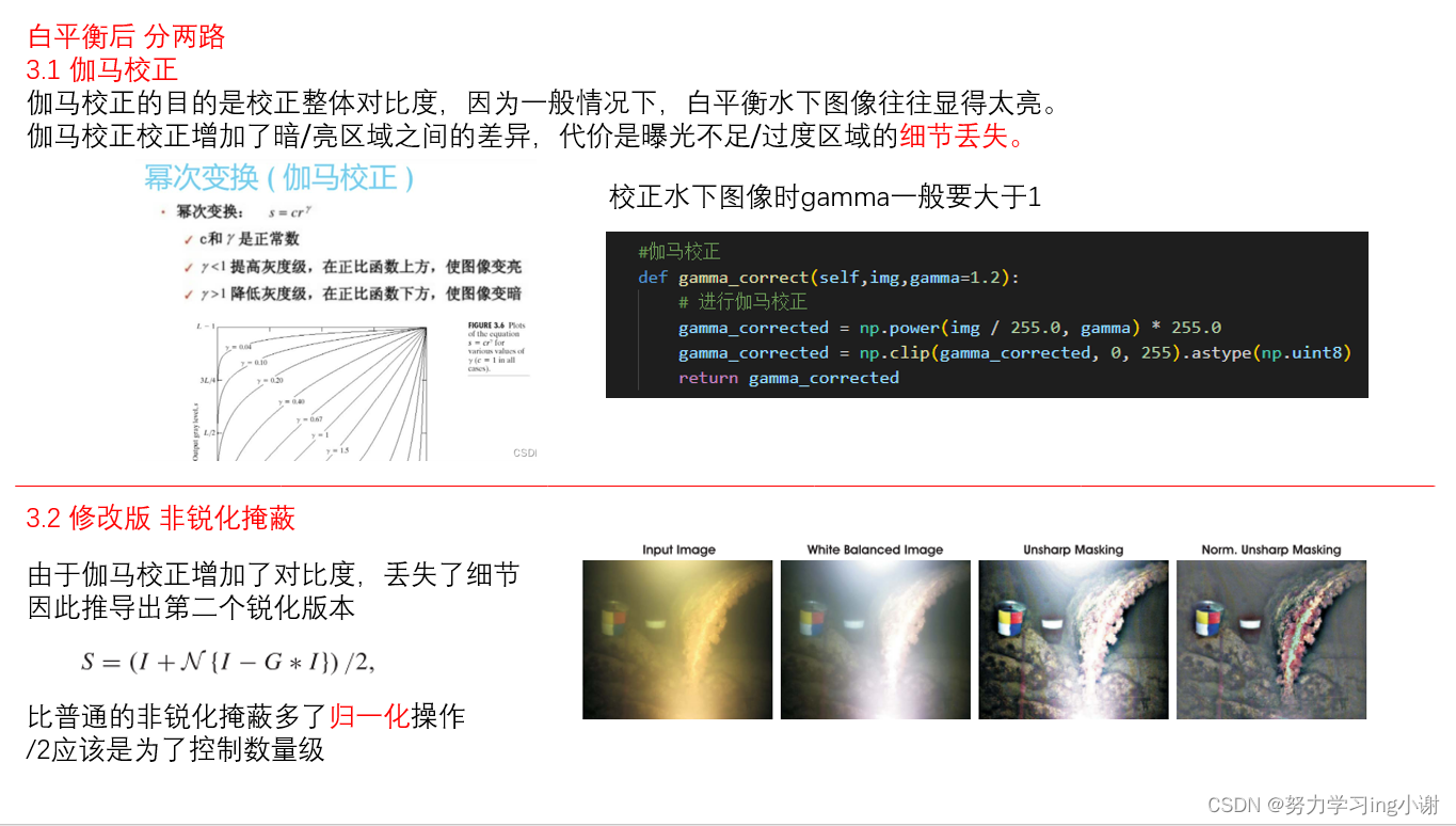 【论文复现】(python):《Color Balance and Fusion for Underwater Image ...