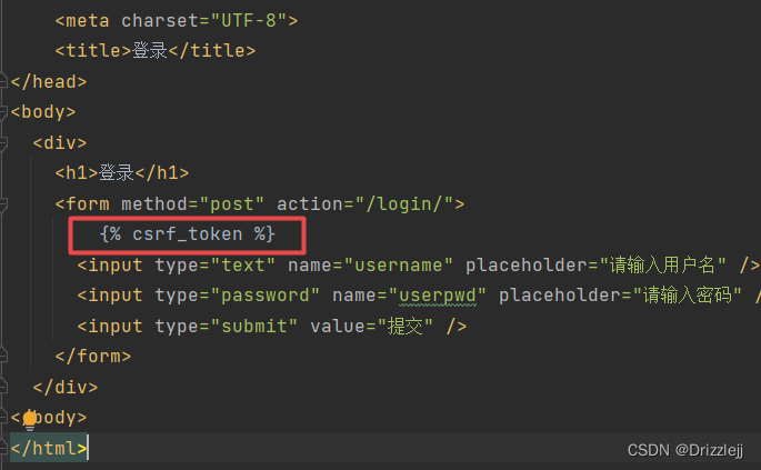 Django基础 Crsf Token 缺失 403问题django Csrftoken 403 Csdn博客