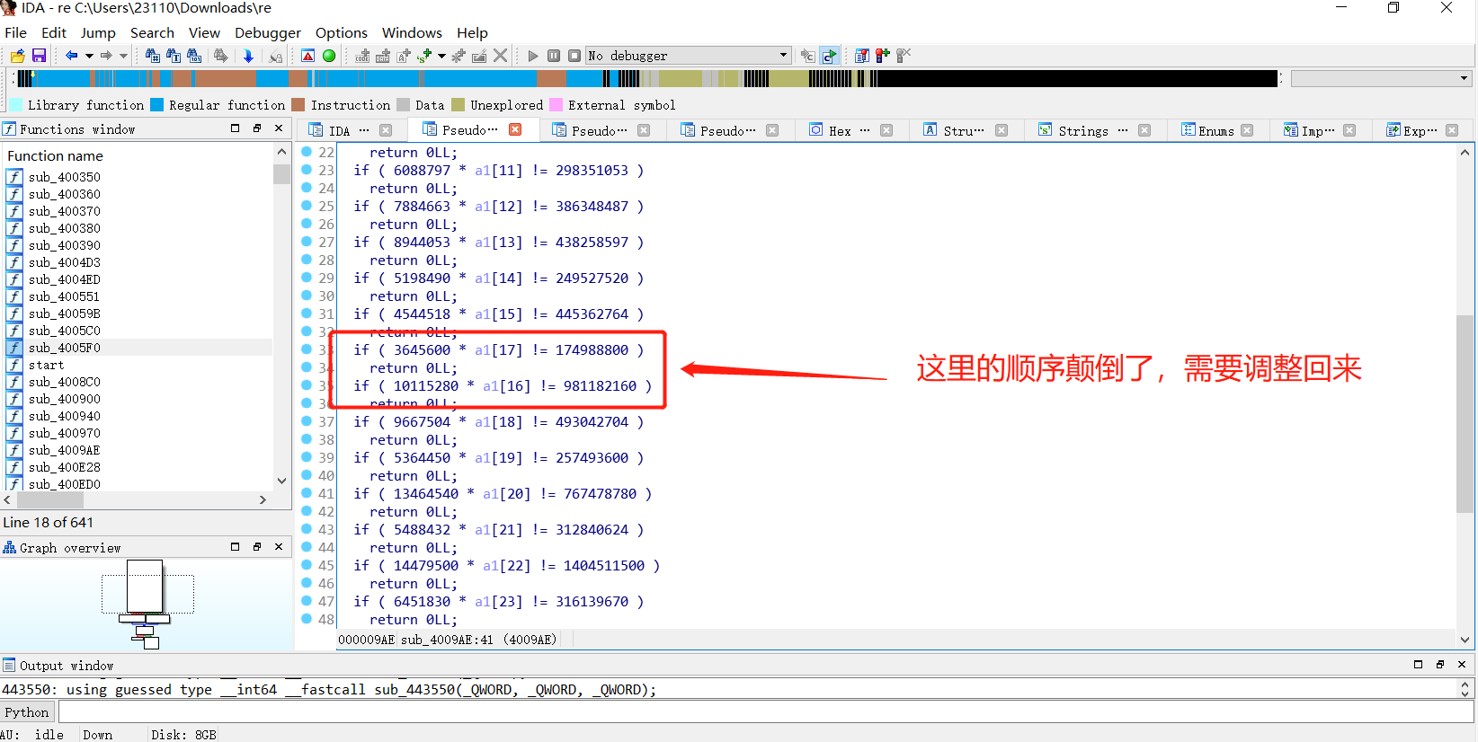 BUUCTF 逆向工程(reverse)之[GUET-CTF2019]re_buuctf [guet-ctf2019]re-CSDN博客