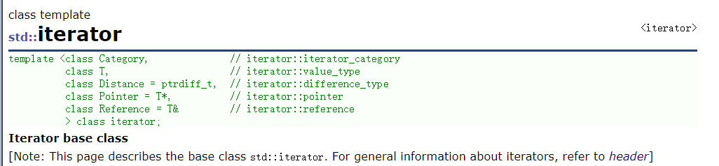 C++：从类模板 Iterator 中的模板参数来看迭代器_c++中迭代器是类模板-CSDN博客