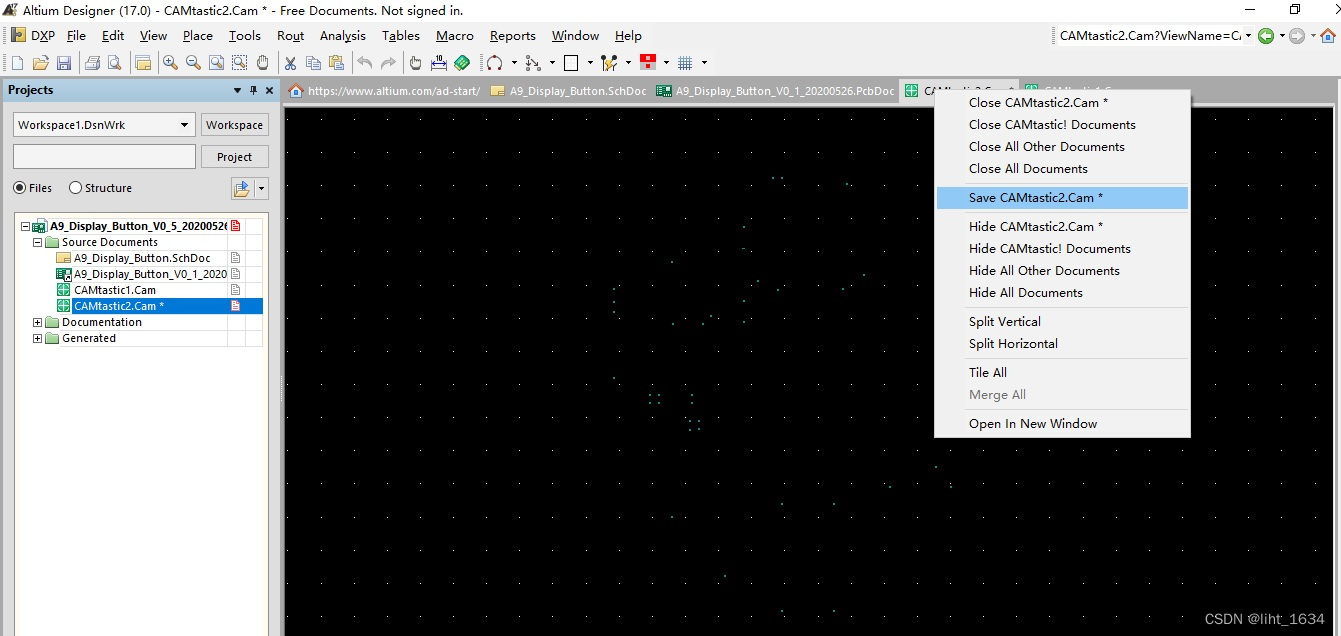 AD生成Gerber及CAM350、DFM检查_ad坐标文件怎么生成-CSDN博客