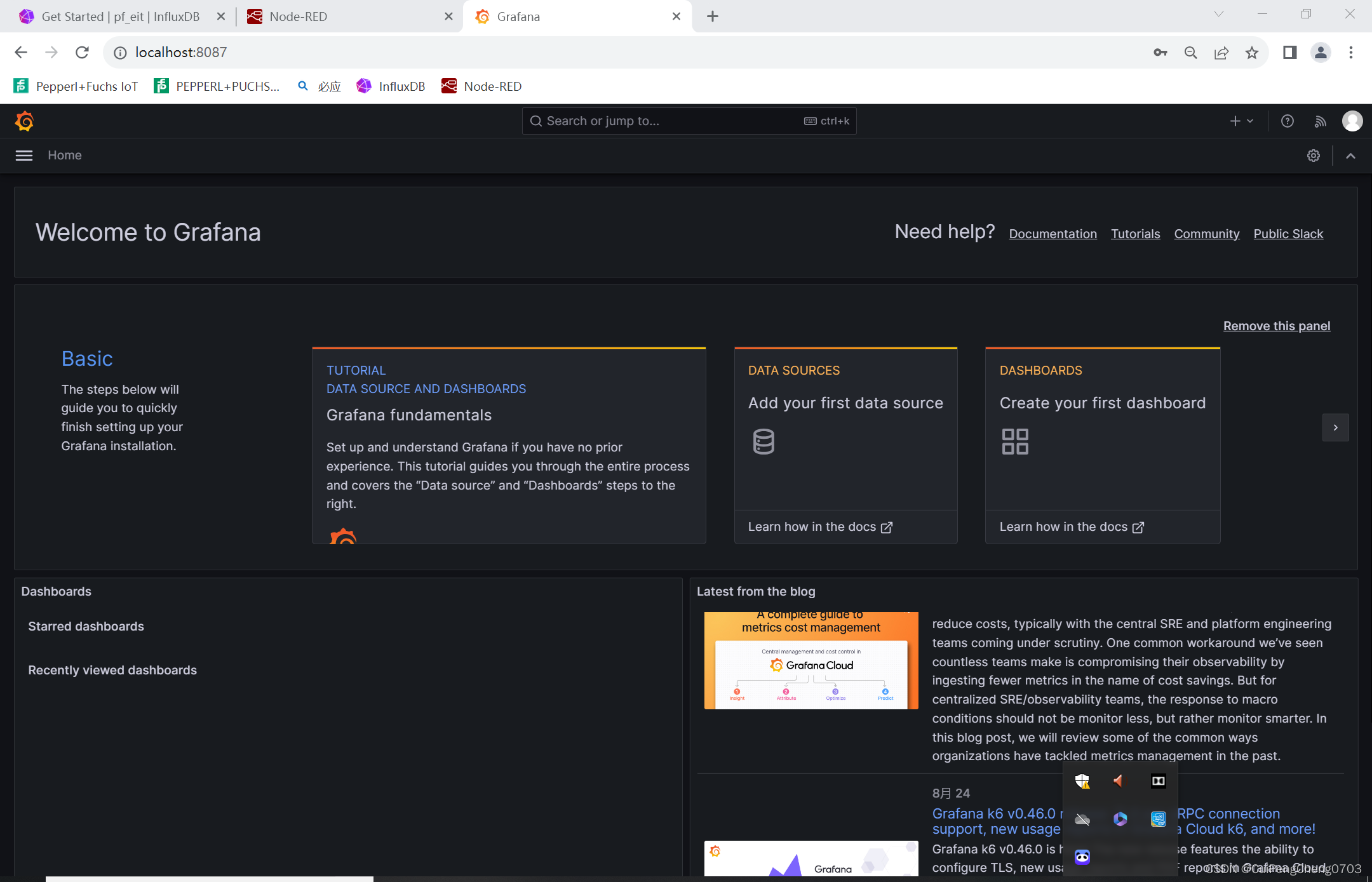 windows下的Grafana安装和连接InfluxDB_grafana windows安装-CSDN博客