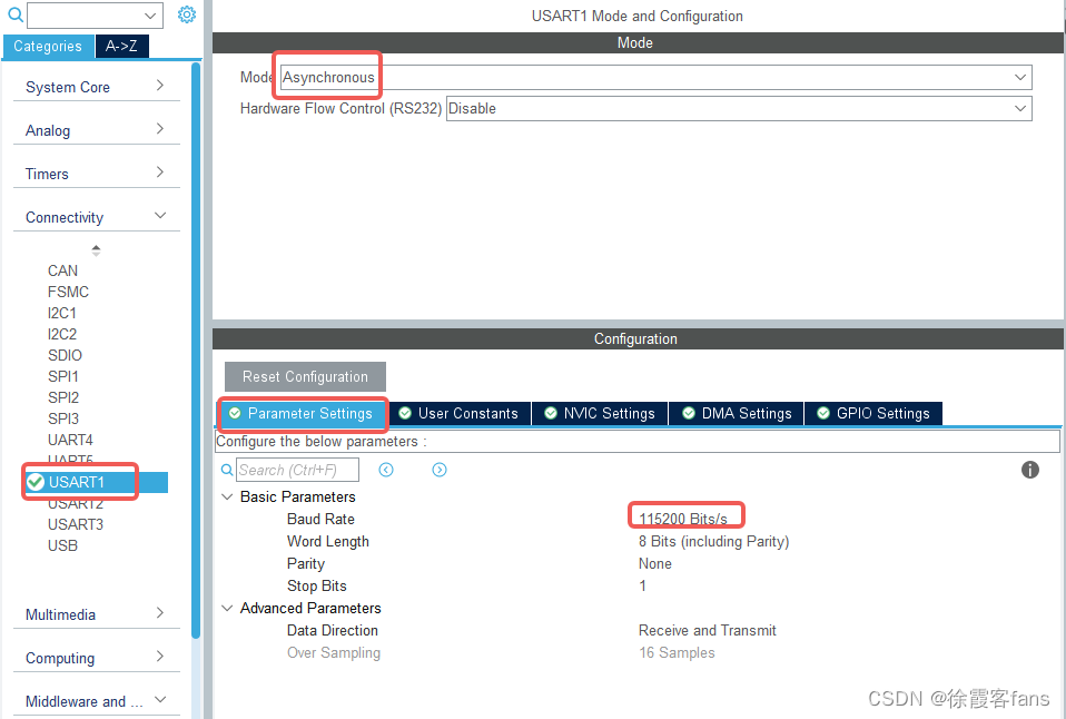 基于STM32CubeMX+STM32F103ZET6配置工程_stm32f103zet6 cube-CSDN博客