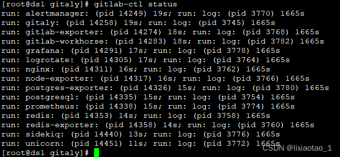 gitlab服务器访问报503错误，down:gitaly_down: gitaly-CSDN博客