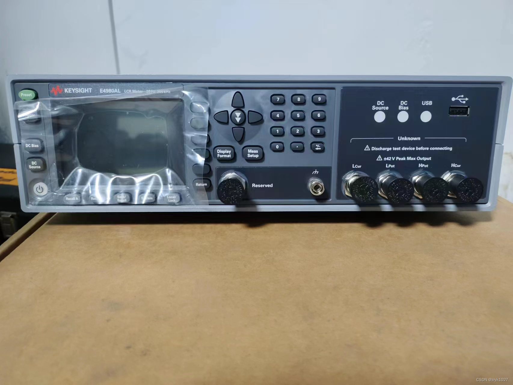 是德科技KEYSIGHT E4980AL LCR测试仪_keysight 4070电容测试精度-CSDN博客