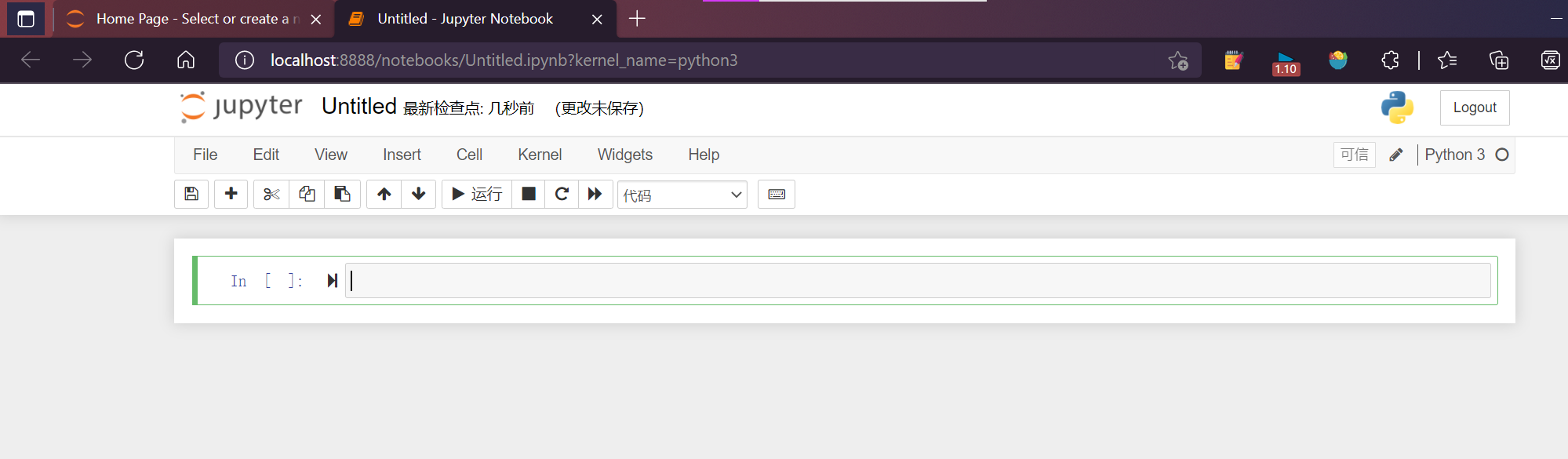 Jupyter Notebook 入门_jupyter untitled2-CSDN博客