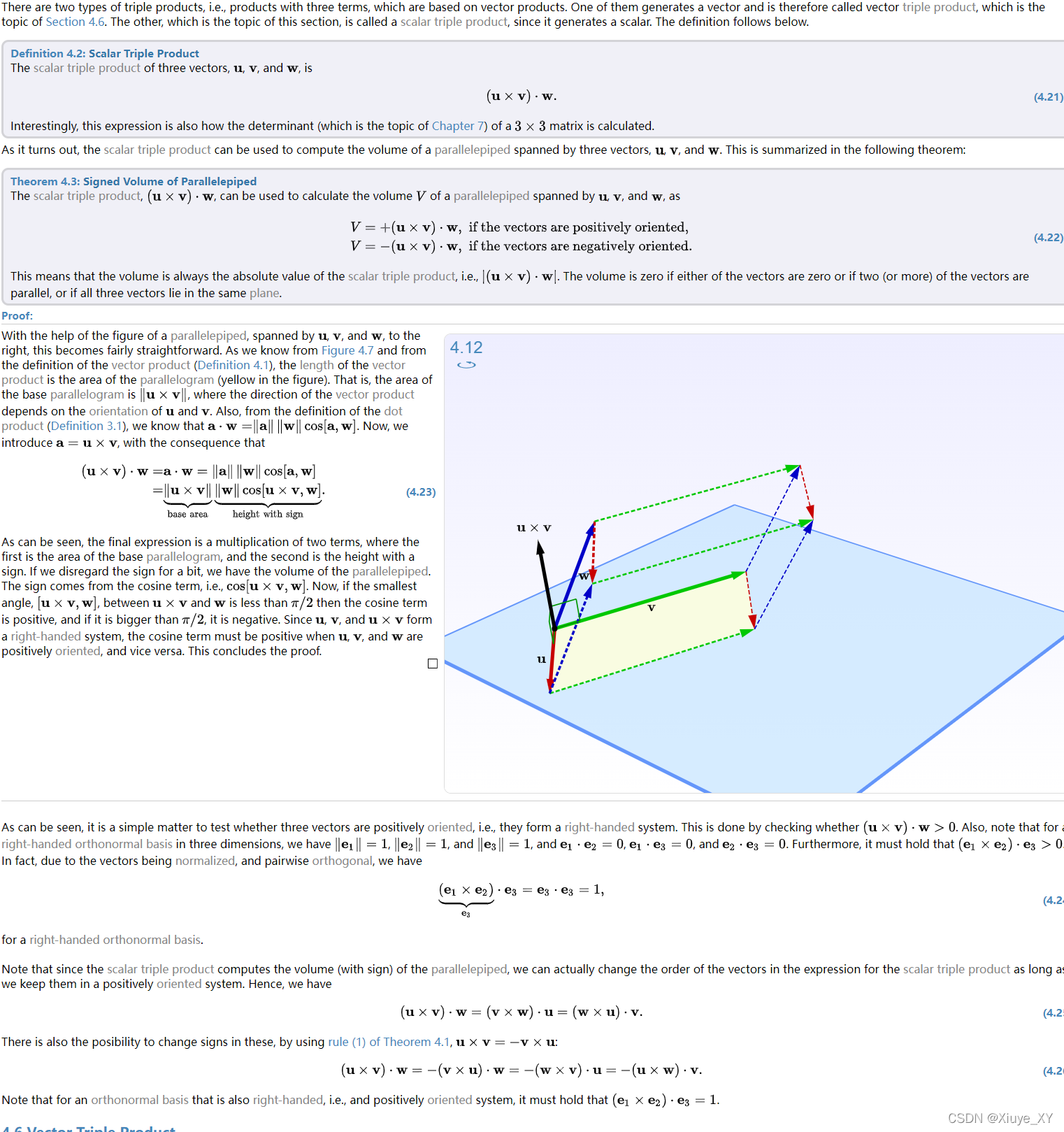 Math Vector Product Note-CSDN博客