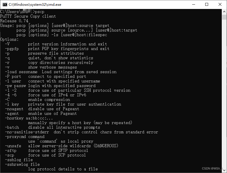 使用Putty进行windows与linux目标机间文件传递_putty文件传输-CSDN博客