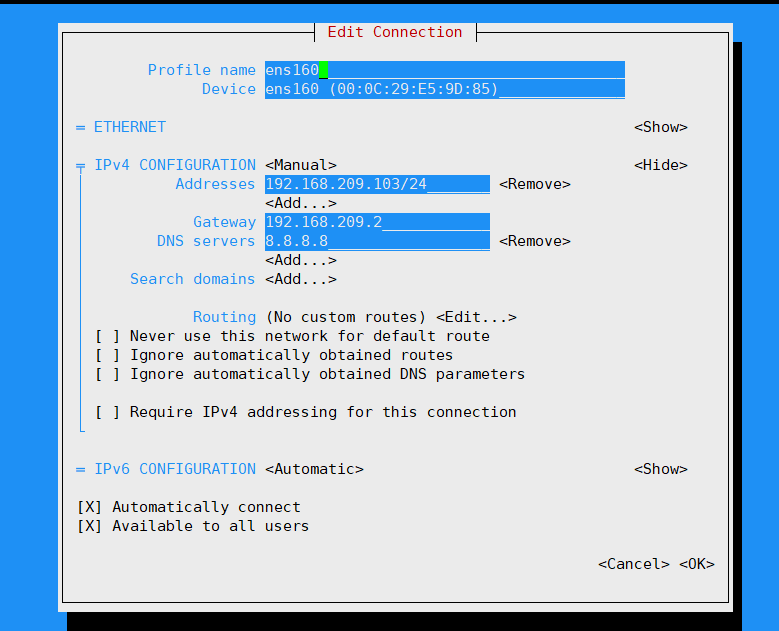 RHEL 网络管理工具nmcli_nmcli工具-CSDN博客
