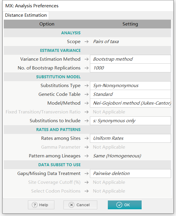 利用MEGA计算π值和Ka/Ks_mega 正选择ka ks-CSDN博客