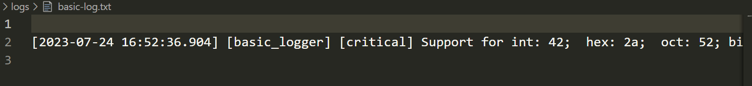 在项目中使用spdlog输出日志并且二次封装成单例异步模式_spdlog 封装-CSDN博客
