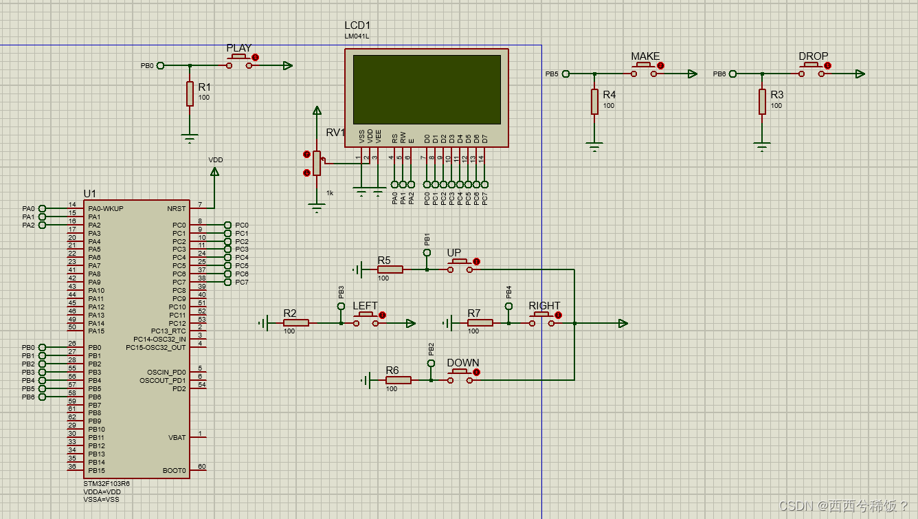 基于stm32及LM041L的对角棋游戏-CSDN博客