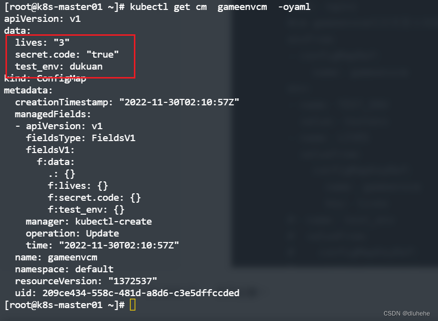 第8章 K8s基础篇 配置管理kubectl Create Cm Csdn博客