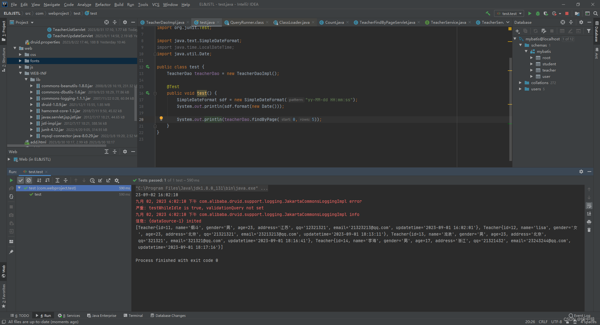 java.lang.NoClassDefFoundError: org/hamcrest/SelfDescribing单元测试报错的问题解决_在运行测试时缺少了 hamcrest 库-CSDN博客