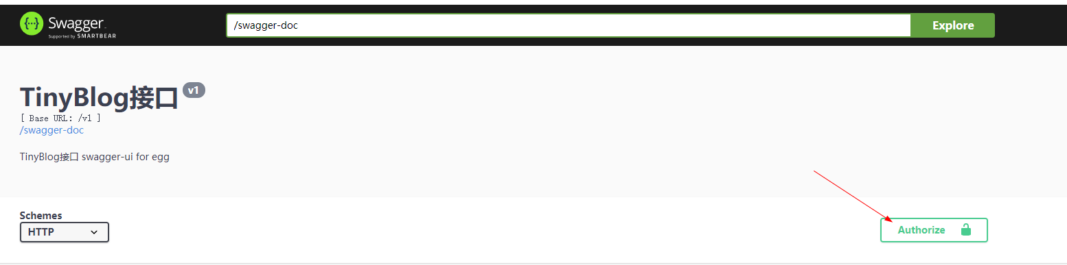 egg项目添加自动化swagger-ui可视化文档功能，支持Authorization验证_egg swagger-CSDN博客