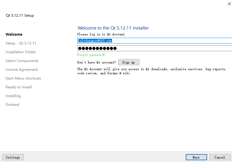 【Qt】qt5.12.11注册不了？解决办法-实测_can not create new qt account with reserved email.-CSDN博客
