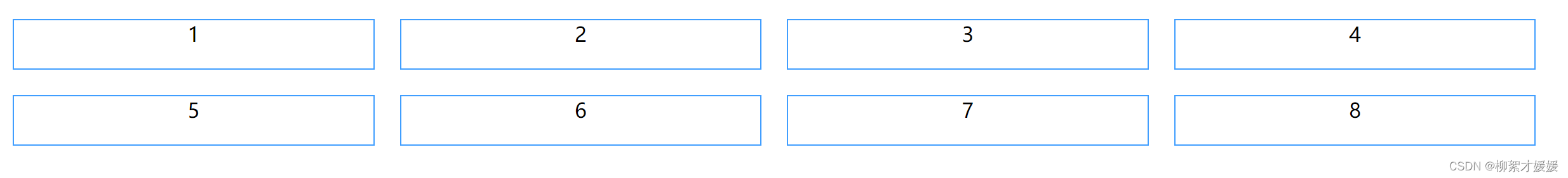 利用flex布局实现多个元素实现两行展示_flex布局两行-CSDN博客