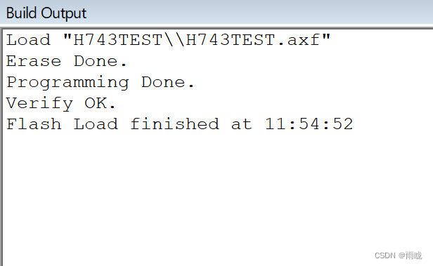 STM32H743VIT6 程序烧录失败。报错：No Algorithms Found，Insufficient RAM for Flash Algorithms_在内嵌ram中运行程序 no ...