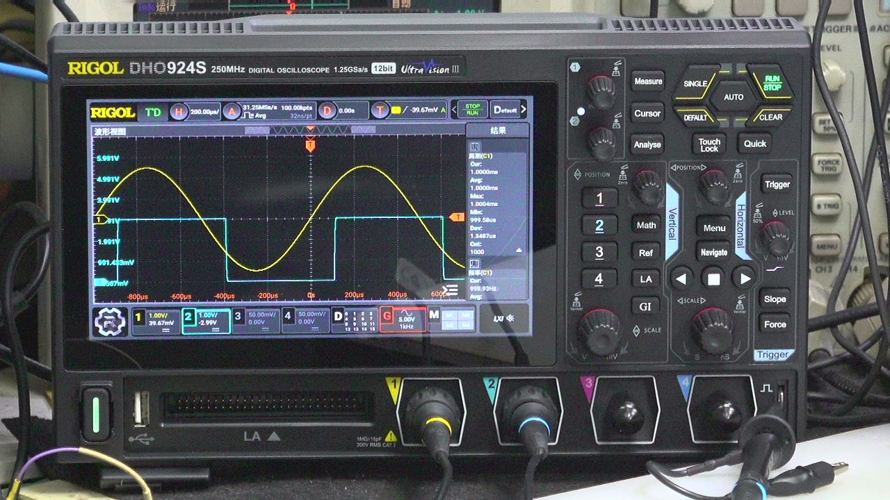 RIGOL DHO924S 示波器编程_rigol示波器python-CSDN博客
