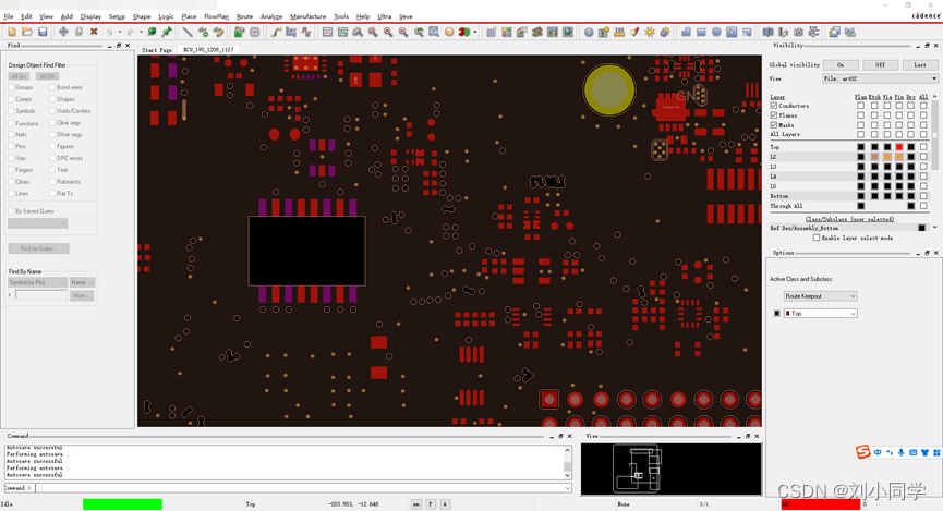 Cadence Allegro PCB设计88问解析(二十三) 之 Allegro中设置禁止走线打孔区域（添加Route keepout和Via keepout）_allegro route ...