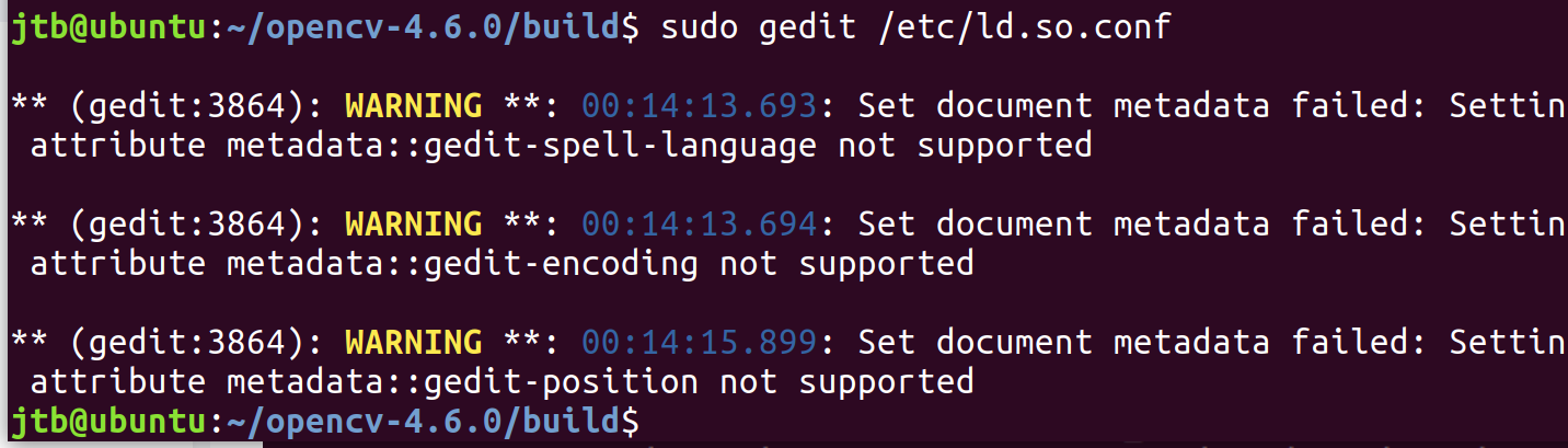 VM Ubuntu系统下安装OpenCV4.6.0_opencv4.6.0下载-CSDN博客