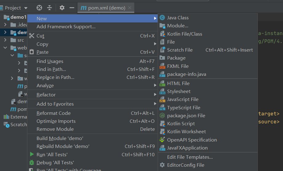 解决idea新建Maven项目后无法新建package和Java Class_为啥创建的项目无法创建class类-CSDN博客