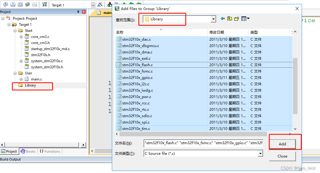 Stm32工程配置（寄存器和库函数）stm32基于寄存器编程 Csdn博客