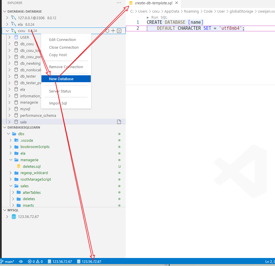 navicat/dataGrip in IDEA/vscode/搭建mysql学习环境/beginner利用小皮控制面板(phpStudy)来快速搭建mysql的运行环境/生成测试数据并填充到 ...