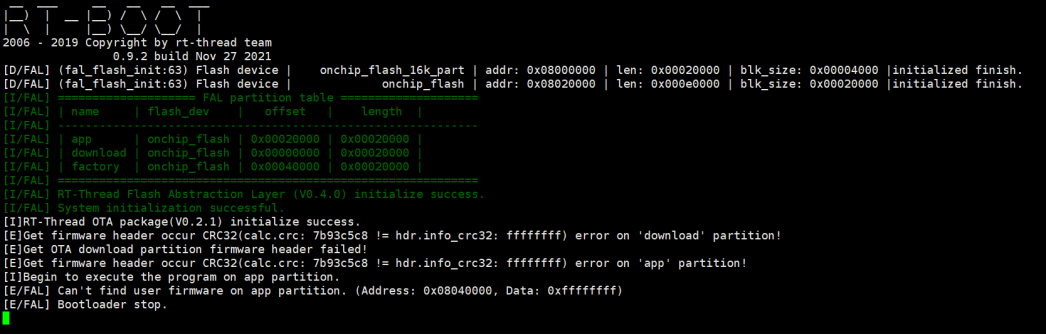 rtthread 通用Bootloader+stm32f407+rtstudio的OTA升级_rt-thread bootloader 升级方式-CSDN博客