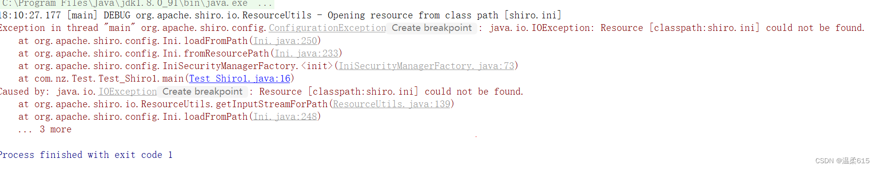 Resource [classpath:shiro.ini] could not be found._resourcecouldnotbefound-CSDN博客
