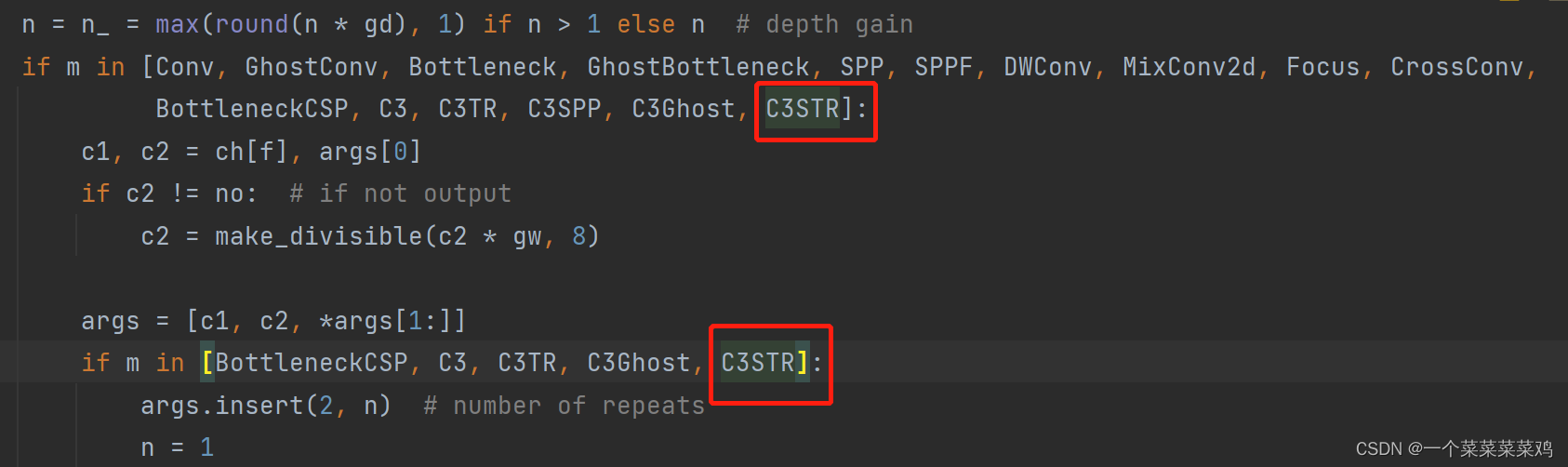 YOLOV5+swin-transformer出现的问题_missing 1 required positional argument: 'c2-CSDN博客
