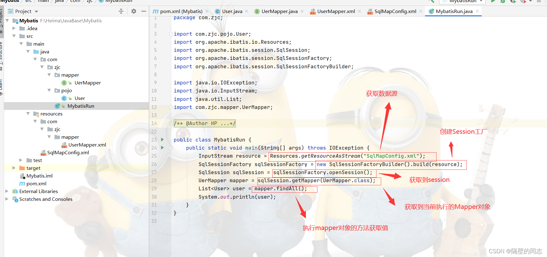小白都能看懂的 ＞mybatis Csdn博客