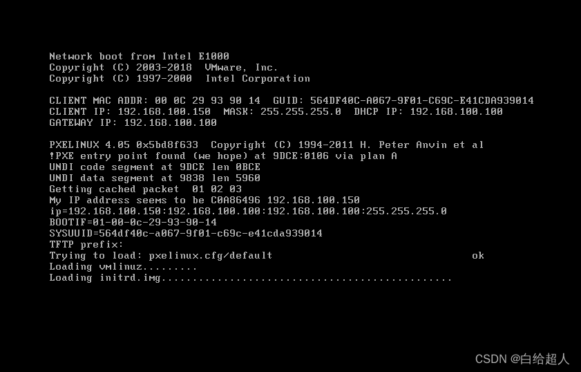 PXE原理与配置_pxe dhcp配置-CSDN博客