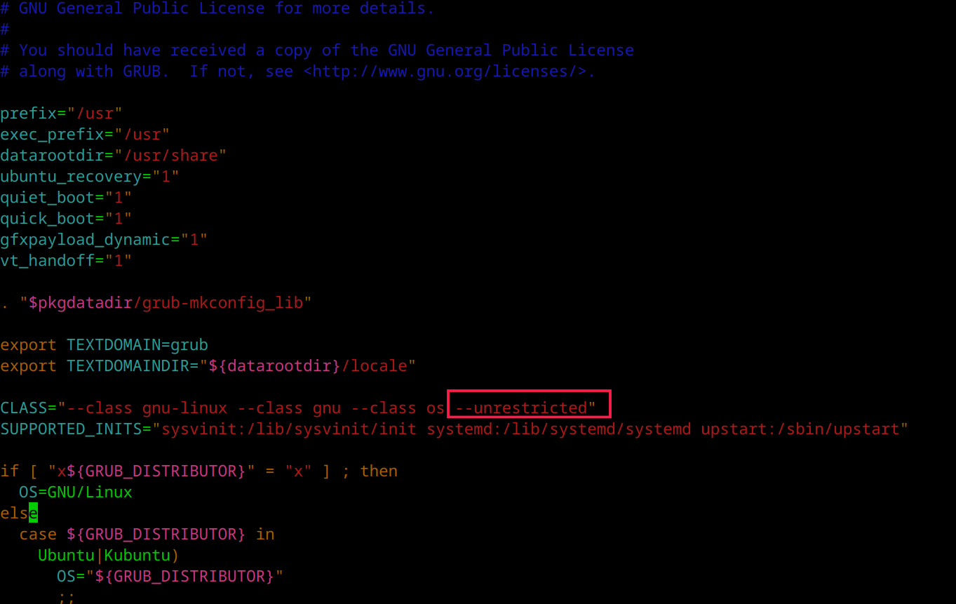 Ubuntu设置Grub密码_ubuntu grub密码-CSDN博客