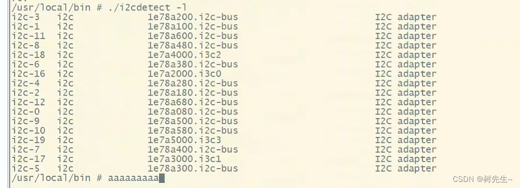 I2cdetecti2cdump使用方法 Csdn博客