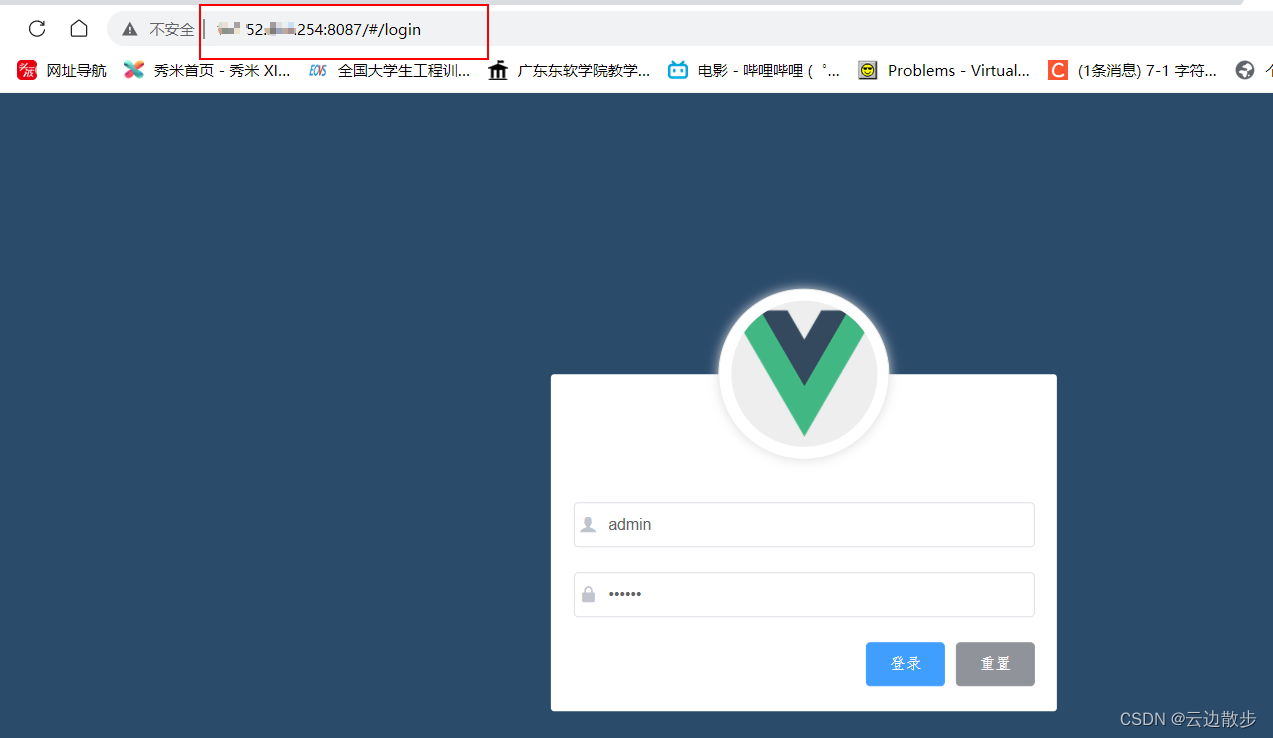 vue2项目打包dist文件后如何部署访问（本地部署和网络部署）_前端dist文件怎么部署-CSDN博客