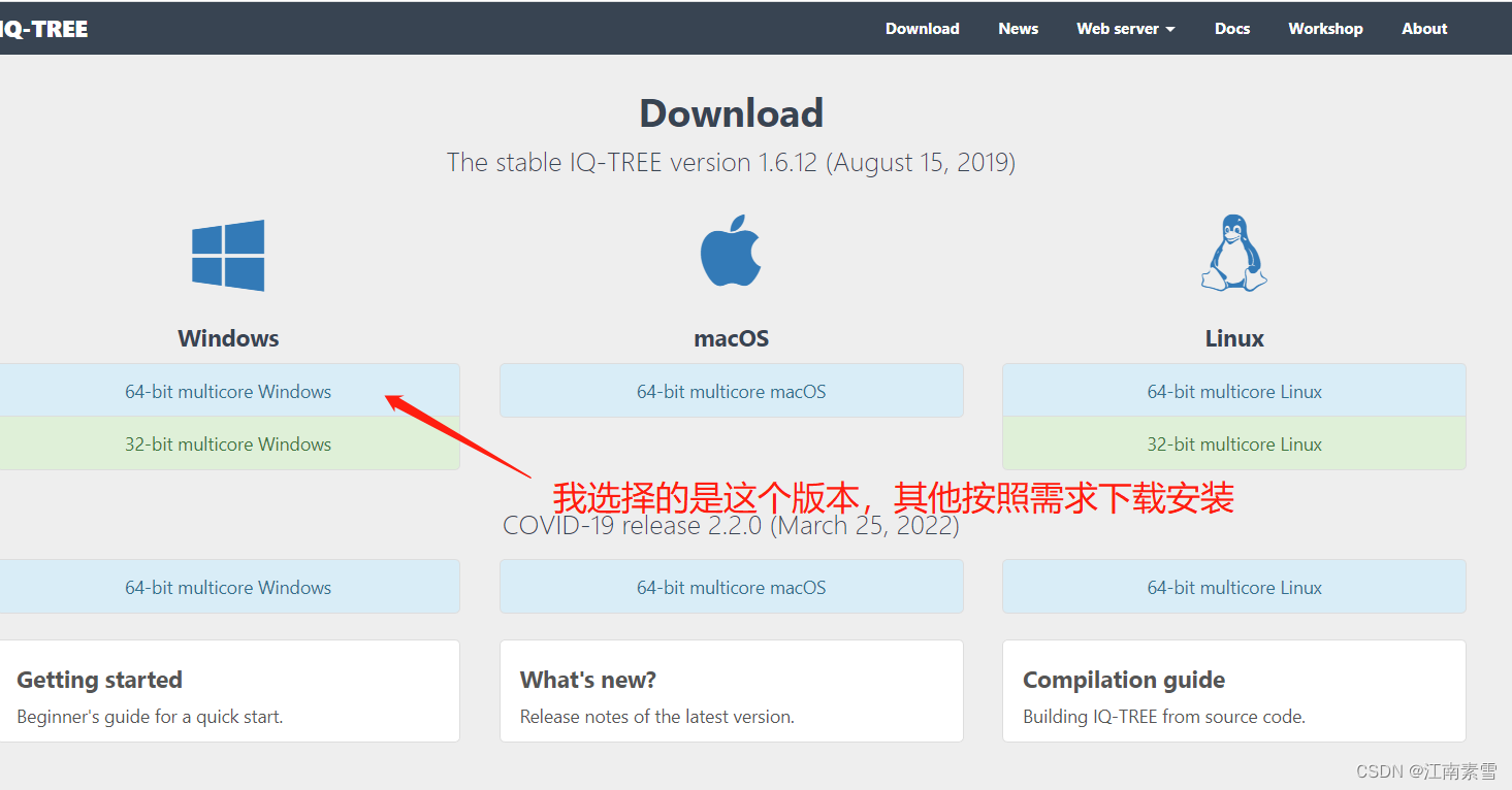 IQtree的下载与安装_iqtree怎么安装-CSDN博客